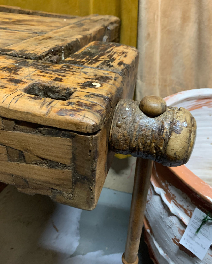 Vintage Rustic European Carpenters Woodworking Workbench 1920s #4911 ...