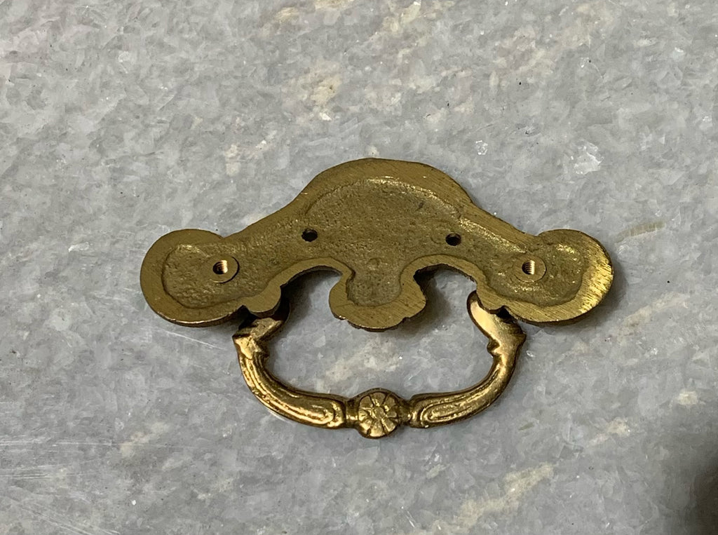 Brass Cabinet / Draw Handle #4915 – Fossil Vintage Australia