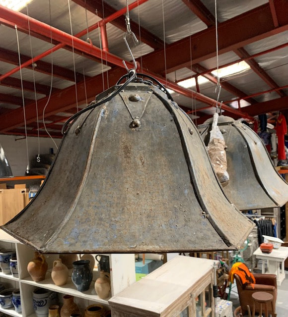 Bell Shaped Copper Finished Light Shade #5012 – Fossil Vintage Australia
