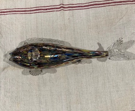 Vintage Romanian Glass Fish #5129 – Fossil Vintage Australia