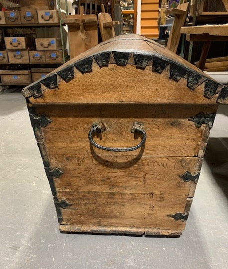 Vintage European Wooden Trunk- Glory Box #5173 Byron – Fossil Vintage ...
