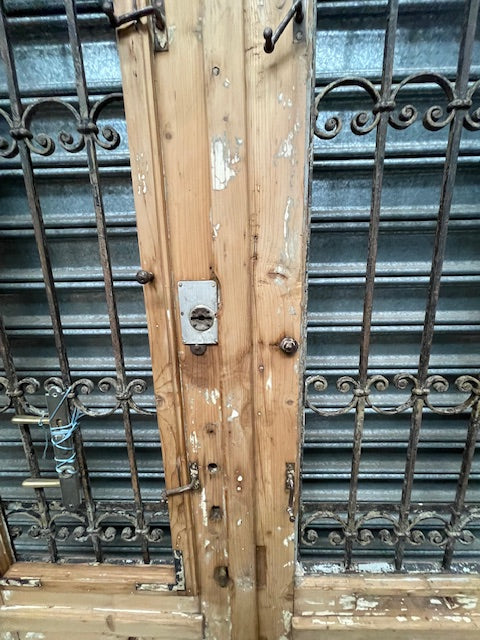 Vintage Eastern European Wooden Double House Front Doors 6746 – Fossil ...