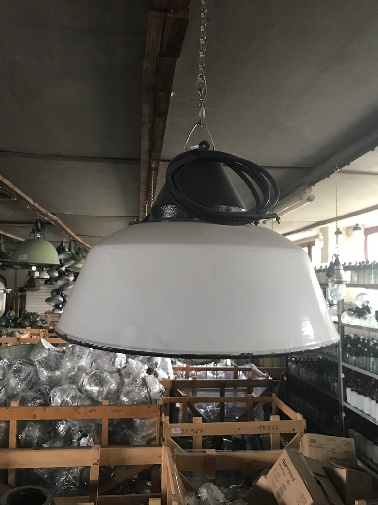 Vintage industrial European warehouse wall lights #2338 – Fossil ...