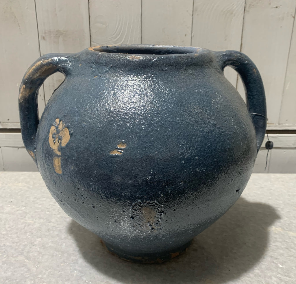 Vintage Glazed Ceramic Pot #4726 – Fossil Vintage Australia