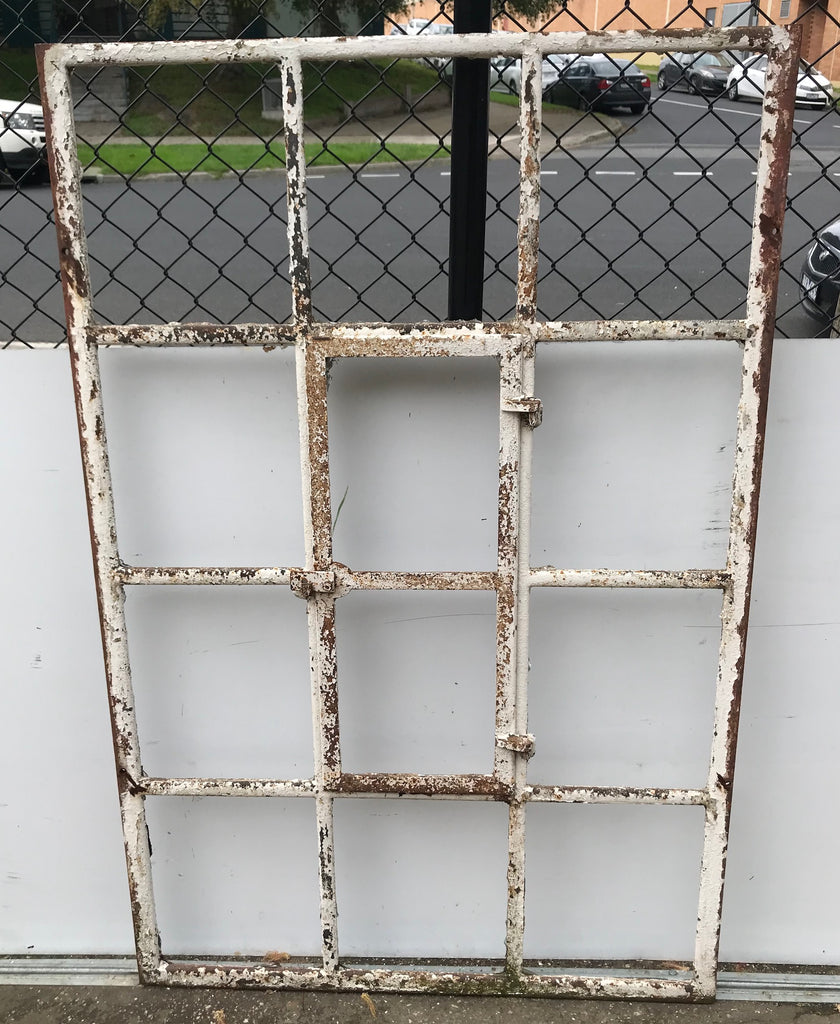 industrial European cast iron window #3113/7 – Fossil Vintage Australia