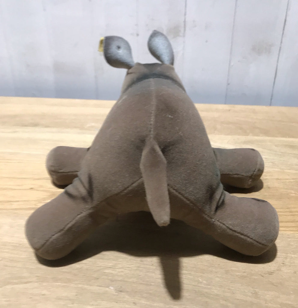 Vintage German Steiff Rhino #s20 – Fossil Vintage Australia