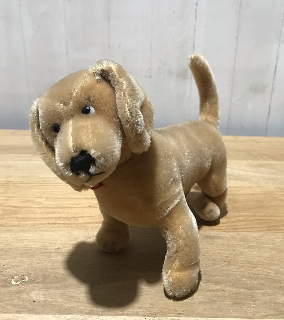 Vintage German Steiff Small Dog #s21 – Fossil Vintage Australia