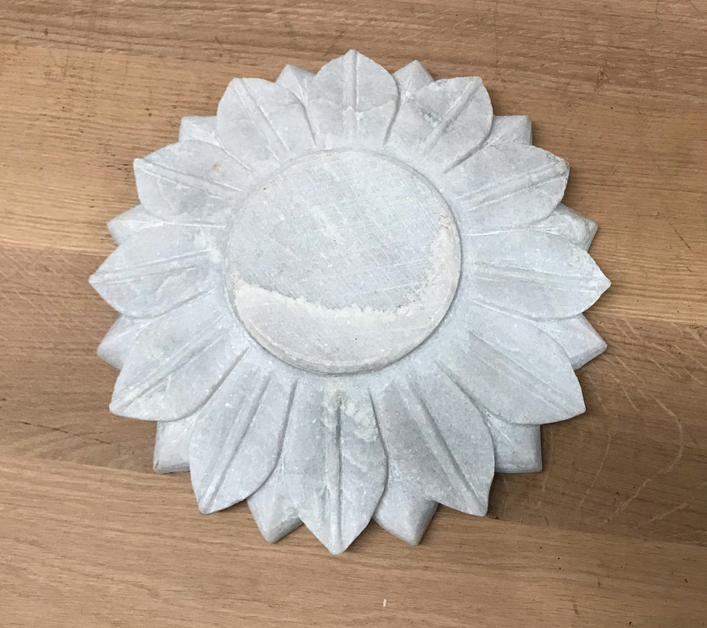 Vintage Marble Flower Plate #4244 – Fossil Vintage Australia
