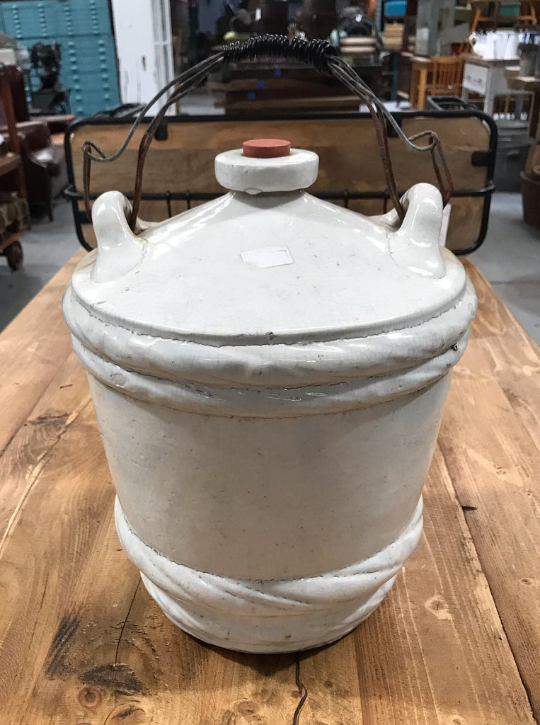 Vintage Japanese Porcelain Saki Barrel #4265 – Fossil Vintage Australia