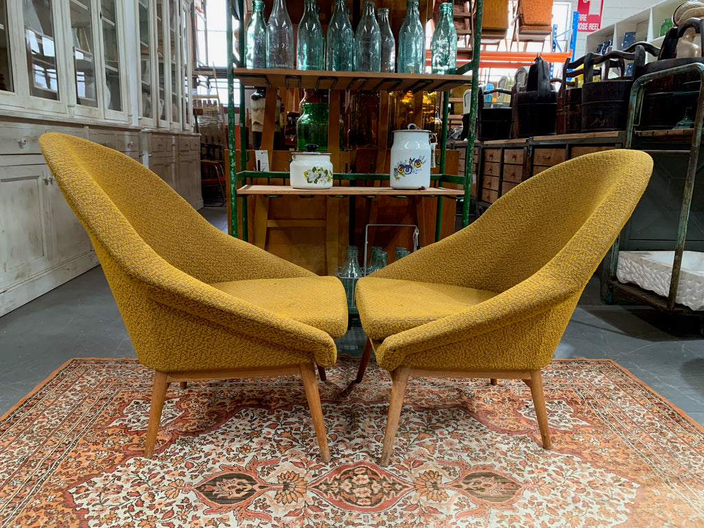 Mid Century Bucket Chairs #4467 – Fossil Vintage Australia
