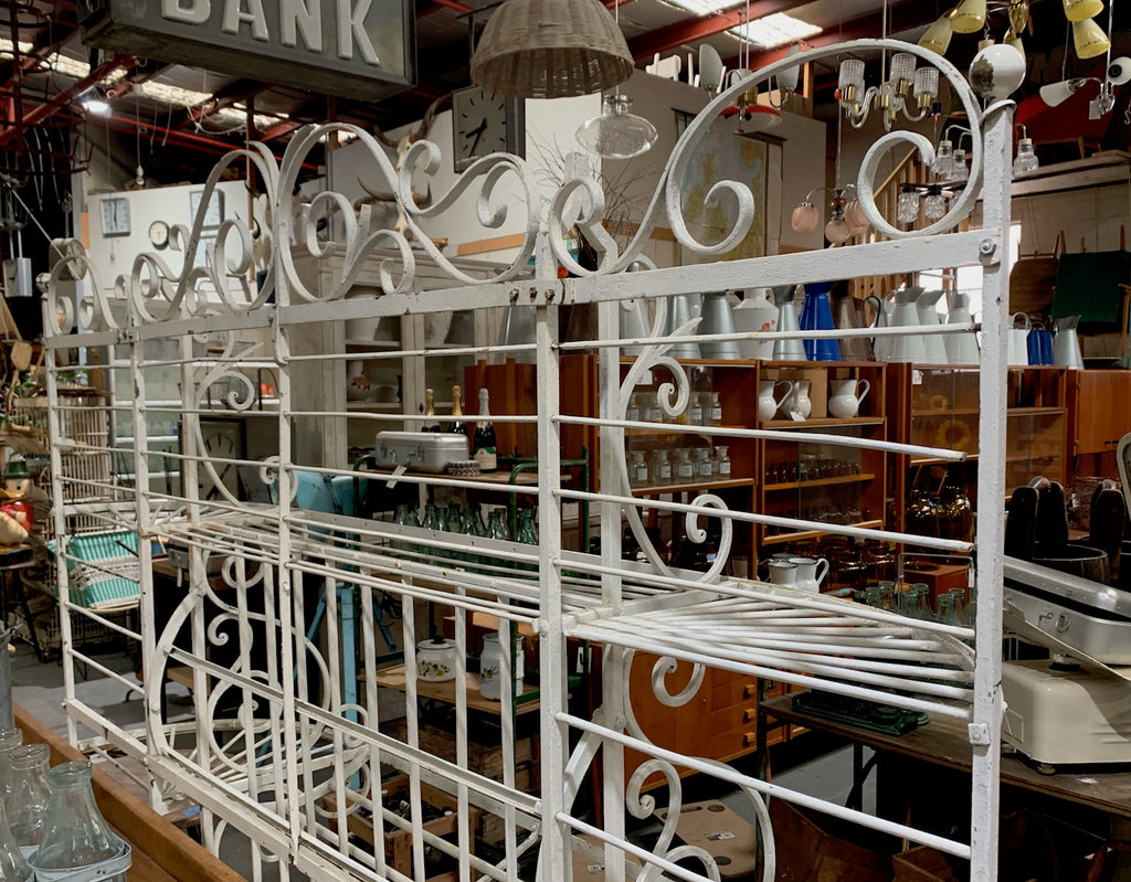 Vintage French Metal Bakers Dispaly Rack #4556 – Fossil Vintage Australia