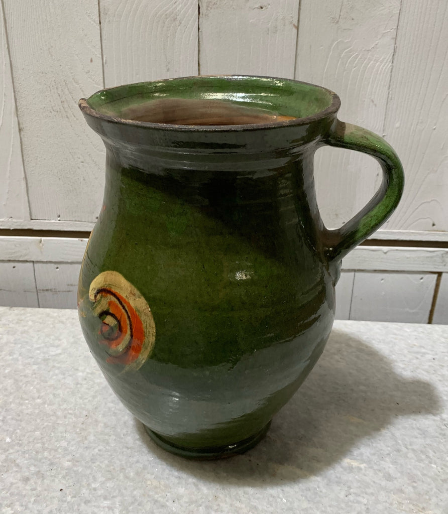 Vintage Glazed Ceramic Jug #4664 – Fossil Vintage Australia